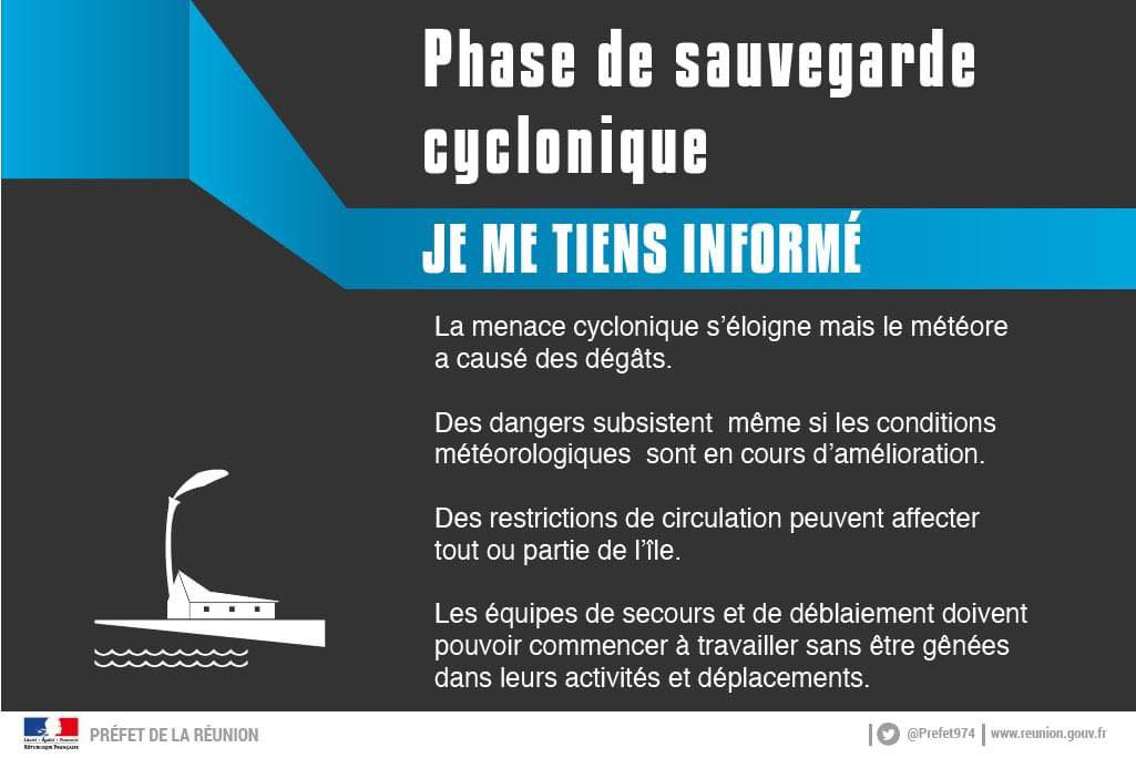 Alerte rouge levée à La Réunion - Ville de Saint-Paul