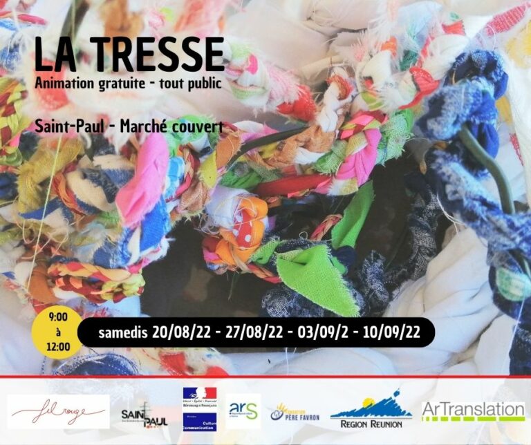 La Tresse, une animation ouvert au grand public - Ville de Saint-Paul