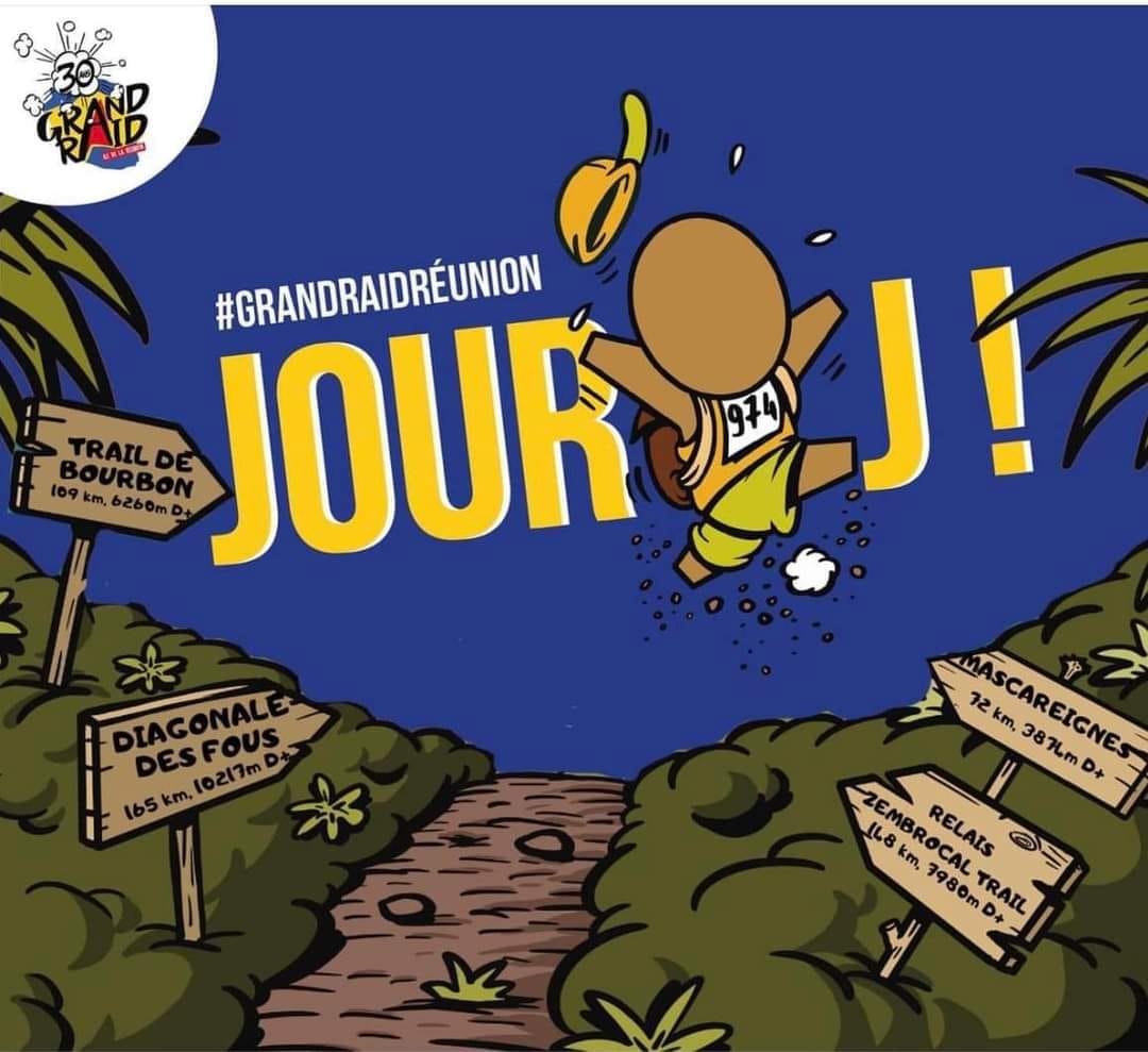 Bonne chance à tous les traileurs du Grand Raid ! - Ville de Saint-Paul