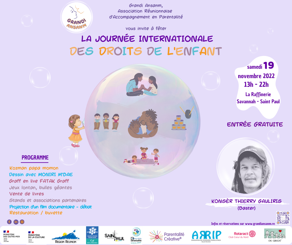 La Journée Internationale des Droits de l'Enfant - Ville de Saint-Paul