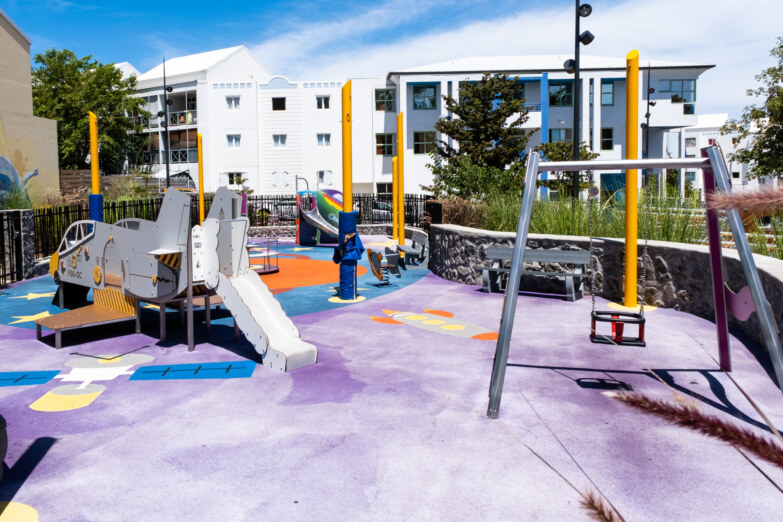 Le Parc-en-ciel de Plateau Caillou concerné par des petits travaux - Ville de Saint-Paul