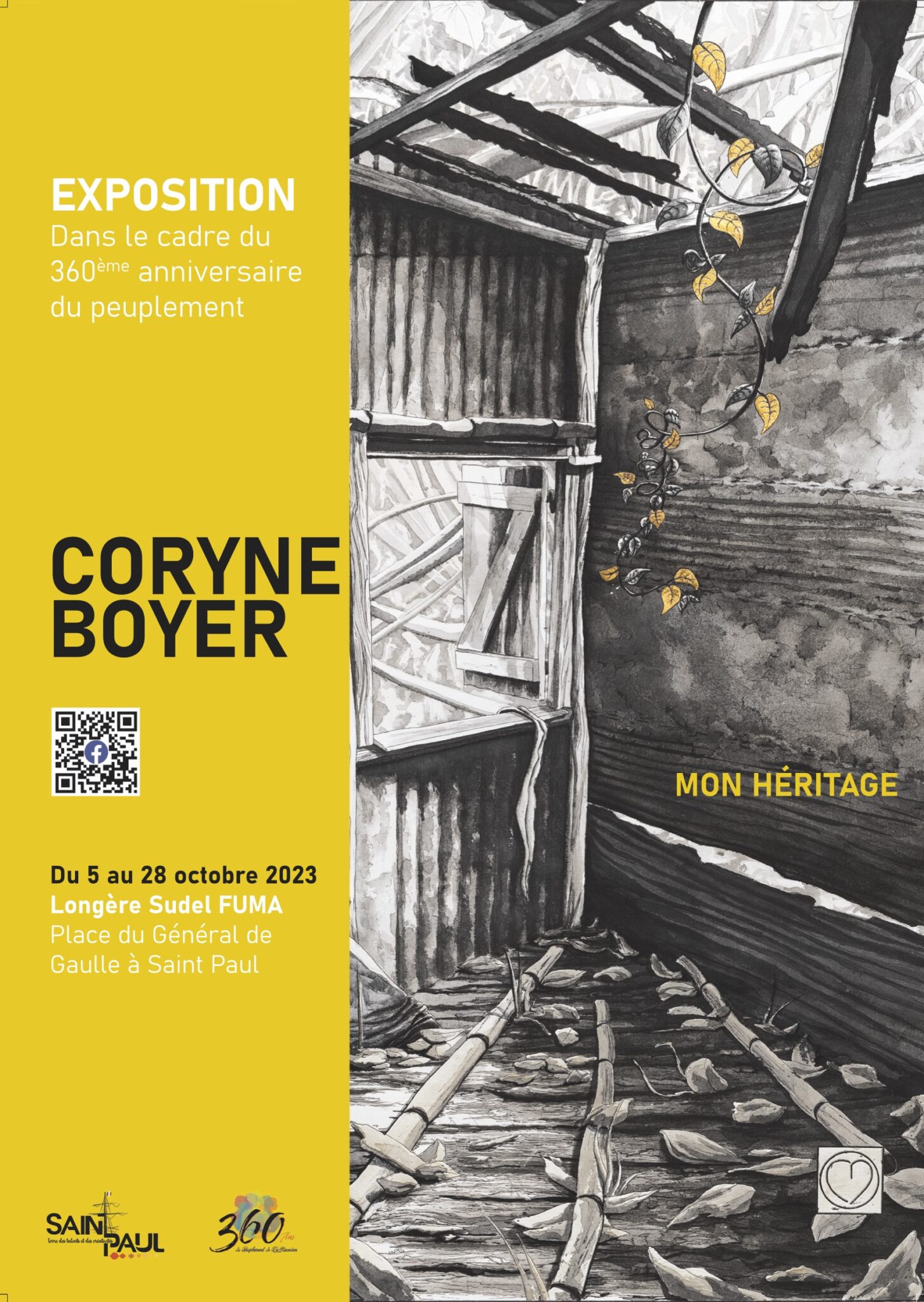 "Mon héritage" de l'artiste Coryne BOYER s'expose à la longère Sudel ...