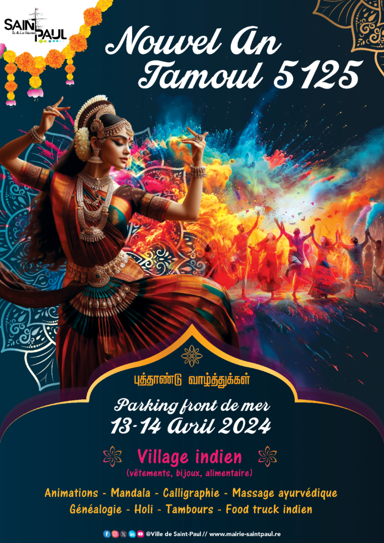 NOUVEL AN TAMOUL 2024 - Ville de Saint-Paul