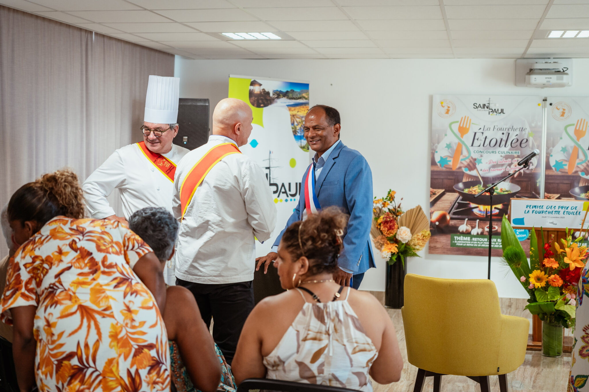 Remise des prix de la 2e édition de "La Fourchette Étoilée” - Ville de Saint-Paul